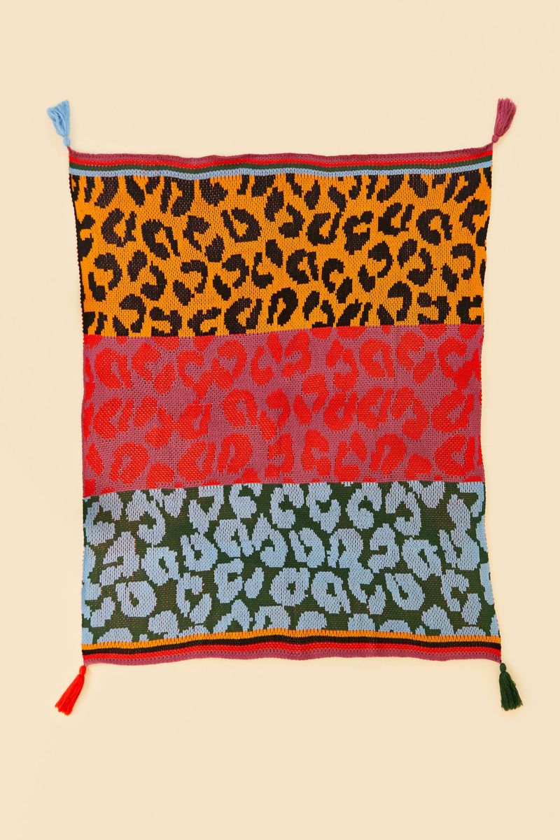 Manta Chamego Mix Leopardo
